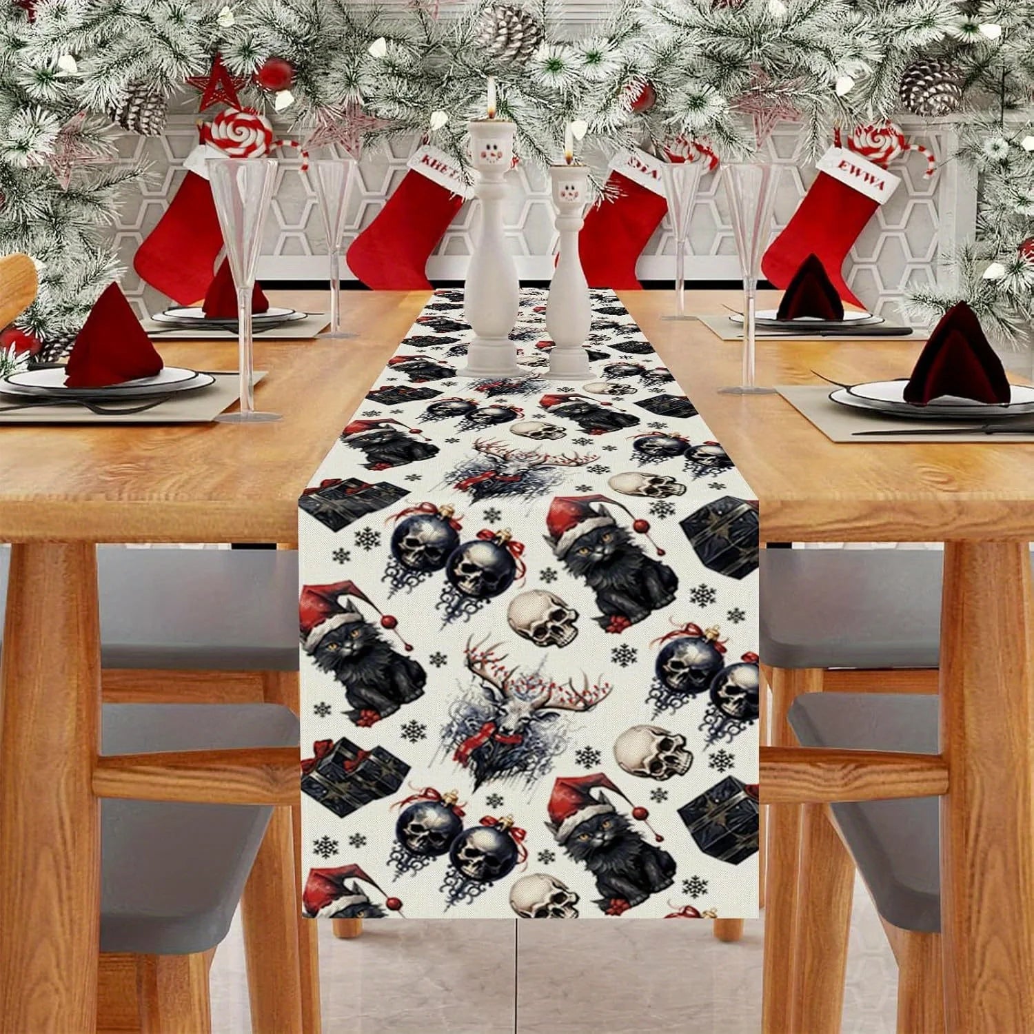 Buy Creepmas Table Runner - Creepmas Home Decor – Green Witch Creations