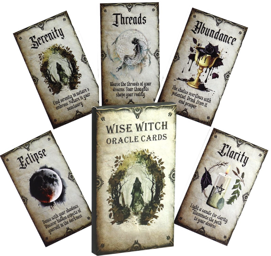 Buy Wise Witch Oracle Cards Deck – Green Witch Creations
