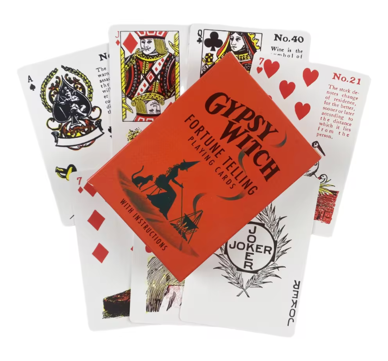 Oracle Card Deck Gypsy Witch Fortune Telling Playing Cards - 55-Card ...