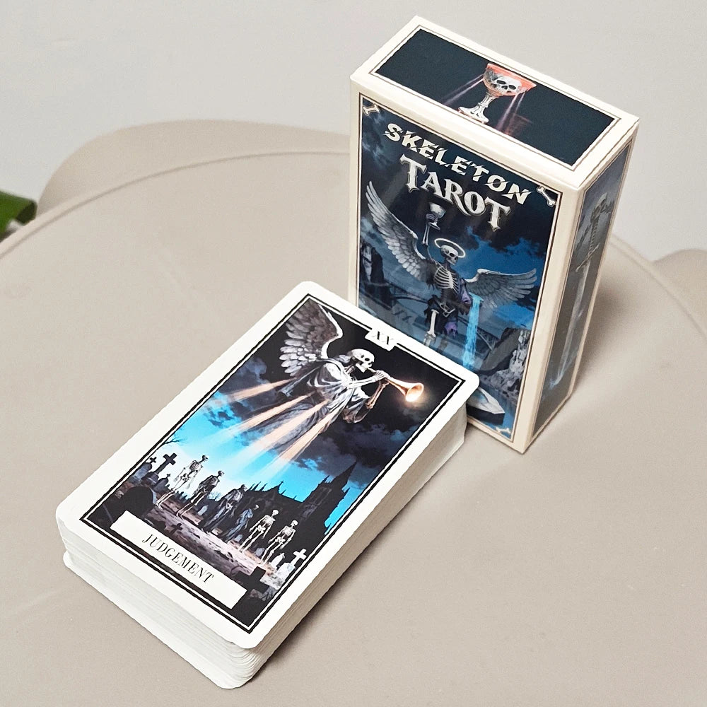 Buy Skeleton Tarot Deck, Gothic Tarot Decks, & Skeleton Tarot – Green ...