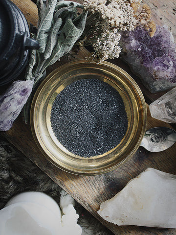 Black Salt (Banish Jinx's & Evil Forces) – Green Witch Creations